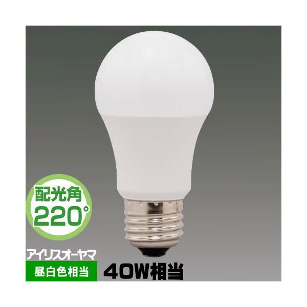 ●メーカー ： アイリスオーヤマ●形番 ： LDA4N-G-4T5●光色 ： 昼白色相当●全長 ： 98mm●外径 ： 52mm●質量 ： 50g●定格電圧 ： 100V●定格入力電流 ： 0.071A●定格消費電力 ： 4.4W●周波数 ...