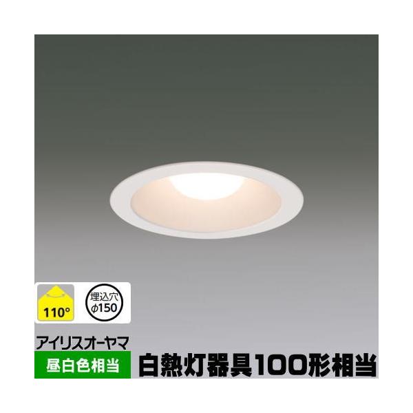 ●メーカー ： アイリスオーヤマ●形番 ： LSB150-1050NCAW-V3●カラー ： ホワイト●埋込穴 ： Φ150●屋内・屋外兼用●調光非対応●白熱灯器具100形相当●1/2ビーム角 ： 110度●演色評価数 ： Ra85●定格消...