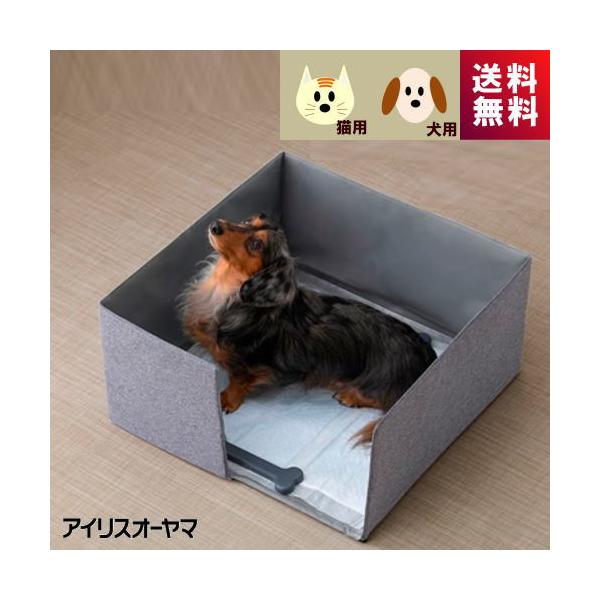 ●商品名 ： ペットトイレサークル　（ワイド）●品番 ： PTC-N8040<br●寸法（cm）・使用時 ： 幅約80（入り口約40）×奥行約80×高さ約40・折りたたみ時 ： 幅約80×高さ約40×厚さ約3●材質 ・外側生地 ： ポ...