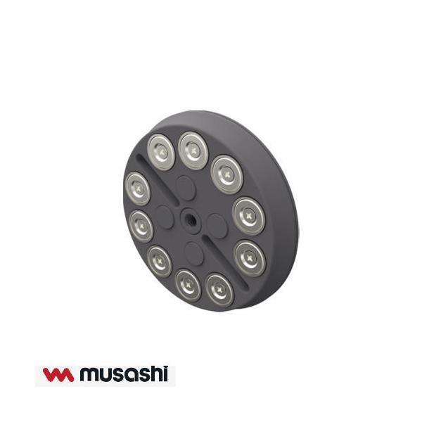 ●メーカー ： ムサシ●品名 ： センサーライト用マグネット●品番 ： SP-10●サイズ・Φ85ｘD14mm●製品重量 ： 約75g●取付可能重量 ： 1kgまで●対応機種 　ソーラー式LED　　S-10L S-15L S-20L S-2...