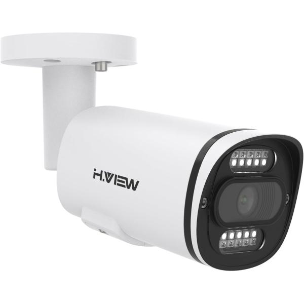 カメラの特徴：・屋外・屋内対応、天井・壁面取付可能。・500万画素（2592×1944P）で高画質撮影・逆光補正対応。・白色光・赤外線ライトで夜間もフルカラー撮影。・POE給電対応、LANケーブル1本で簡単設置。・固定2.8mmレンズ、97...