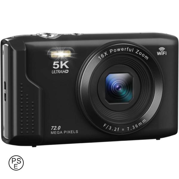 【WIFI転送機能でスマホに送れる】今まで少ない本体にWIFI機能を搭載されておるコンパクトデジタルカメラです。デジカメのWi-Fi機能によって外出先でも簡単にスマホと連携できるため、撮影した画像の転送やSNS投稿などの操作がスムーズにこな...