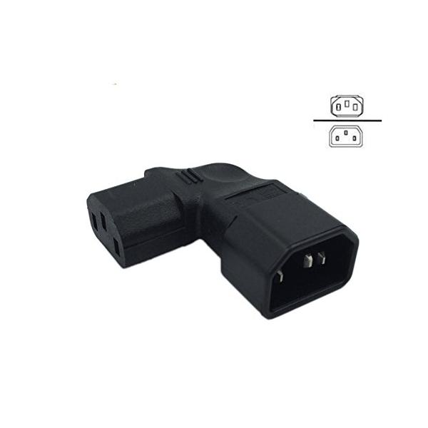 100％真新しい、高品質。私たちはCE試験証明書を持っています。成形型、PVC素材、完全にモールドされた頑丈な構造標準：直角IEC 320 C14 3ピンオス - C13女性電源アダプタ定格最大10A 250Vです。このアダプタを使用してい...