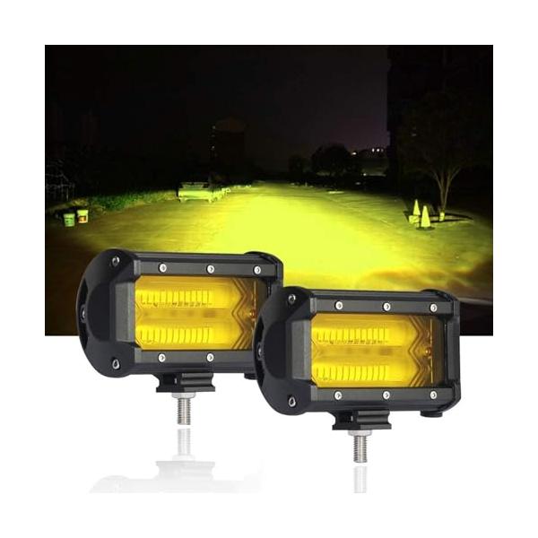 * 商品の説明 チップ数：24連 消費電力: 72W 　明るさ：7200ルーメン 寸法：130*80*60(mm) 色温度：3000 K 適応作業温度：-40*Cから8０*Cまで対応 30,000時間以上の寿命を延ばします.* 優れた視覚効...