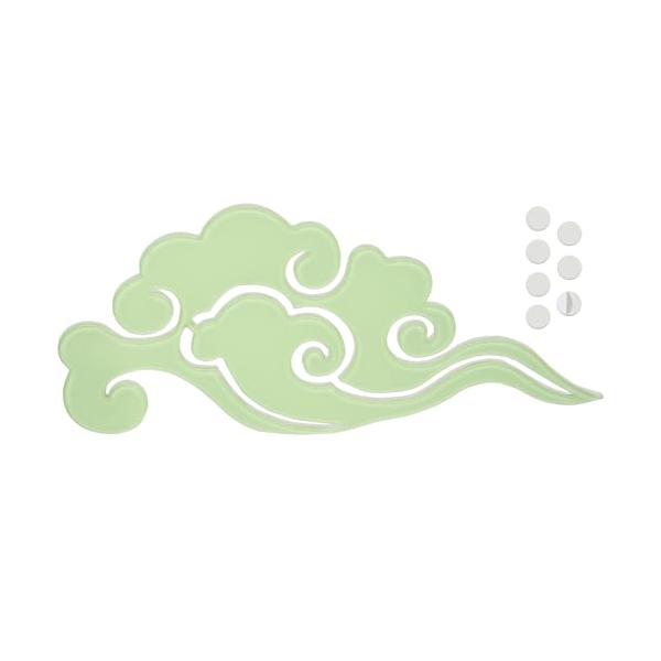 暗闇で光るアクリル雲 雲シールは昼間に光を蓄え、暗闇で光る最新デザイン 昼間は普通の白雲ですが、暗い場所や夜間には明るい光が放たれ、夜でも神棚の上に浮かぶ雲を見ることができます。 アクリル製の雲 紙や木製の雲字に比べて、アクリル製は退色や変...