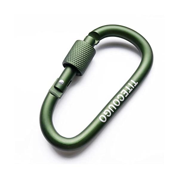 製品仕様: サイズ: 約81 mm*42 mm, ゲート幅: 16mm, 線径: 8 mm, 重量: 24 g /個素材, 高強度アルミ合金 表面は陽極酸化 軽量, 高硬度, 丈夫で長持ち一体型フレームで, 表面はなめらか, 耐腐食性があり...