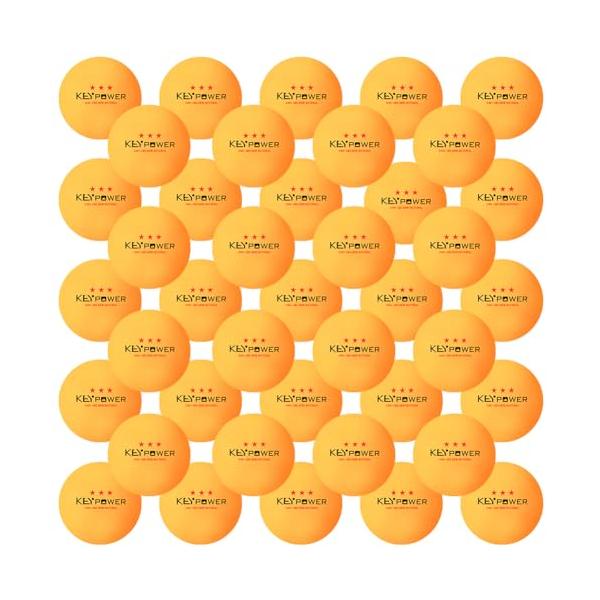 厳しい生産基準 全自動化40 mmの生産ラインを採用しており、縫い目が滑らかで、球面が丸く仕上げられています。厳選された三つ星レベル卓球ボールです。 高い品質 最新のABS樹脂を採用して、硬度は高い、寿命は長い、弾力性はよいことに実現してい...