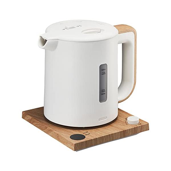 自分好みの温度が1*単位で設定できる。温度調節50*100*。設定した温度で保温機能30分。飲み物や用途に合わせて温度設定できます。見やすいダブル表示。設定温度と現在のお湯の温度がダブるで表示されるので一目で両方確認できます。操作しやすいダ...