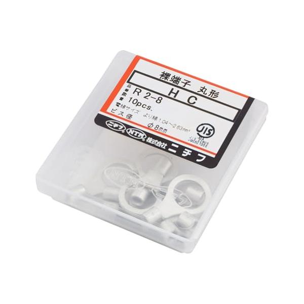 公称断面積(mm2):2/ d2(mm):φ8.4/ 幅(mm):12/ 長さ(mm):21.5入数:1パック(10個入)材質:無酸素銅(電気すずめっき)梱包サイズ:5.2 x 4.7 x 1.2 cm; 10 g重量:10 g産業・研究開...