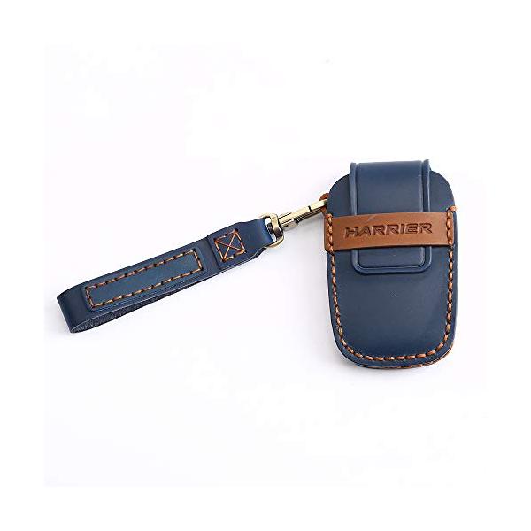サイズ：ハリアー 80系*対応車種：トヨタ 新型ハリアー 80系。*各ボタンにフィットするよう設計された、こだわりの専用キーケース。表面にハリアーカスタマイズHARRIERロゴ。*手触りの良い本革は使い込むごとにその表情を変え、世界に一つだ...