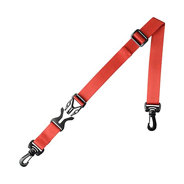 調整範囲: 全長50cm*90cm Mサイズ カラー: レッド 赤 ベルト仕様: [幅] 25mm、[厚さ] 0.8mm重さ: 約41グラム耐荷: 約10kg フック一つ 保証: メーカー保証1年間素材: [テープ] ナイロン、[パーツ] ...