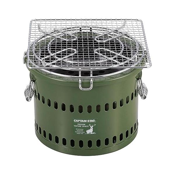 製品サイズ:(約)外径280*高さ210mm セット重量:(約)2.7kg セット内容:本体*1、バーベキュー網(275*275mm)*1、ゴトク*1、目皿*1 材質:本体/鉄(エポキシ樹脂塗装)、目皿/普通鋼板(表面加工*ほうろう)、バー...