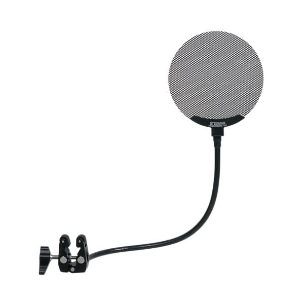 金属製のポッピング・ガート、グースネック付き特殊カットを施した金属製スクリーンで高域が失われませんスクリーン径：11.7cm、グースネック長：33cm楽器・音響機器:マイク:マイクアクセサリ