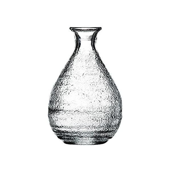 テーブルウェアイーストのオススメ商品です。波紋のように波打つデザインが風流なガラスの徳利。こちらはガラス製ですが、電子レンジがお使いいただける優れもの。 おしゃれな酒器で、冷酒だけでなく、熱燗もお楽しみいただけます。容量は約300cc。一合...