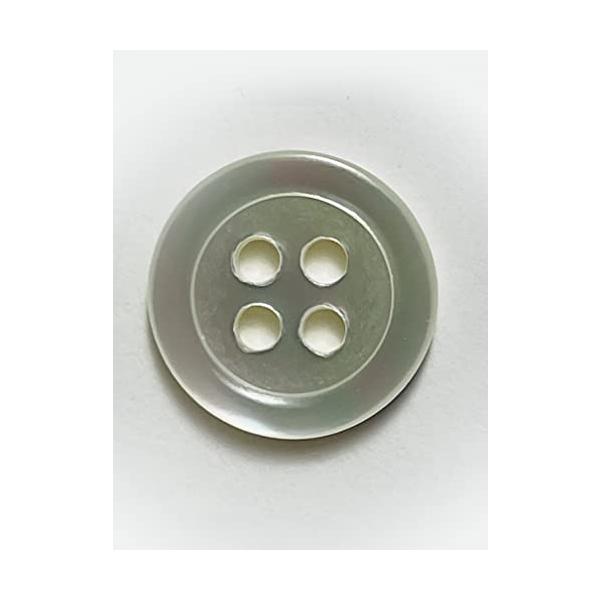 ABAN問屋 貝ボタン 定番シャツ釦 20個セット 17型 日本製 (高瀬貝, 10mm)ホビー/手芸・画材/裁縫材料/ボタン