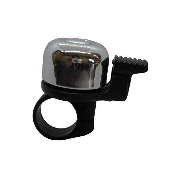 単打式ベルのスタンダード。樹脂バネを使用し、ハンマー部の耐久性を向上しました。アルミニウムφ22.2スポーツ＆アウトドア/自転車/自転車アクセサリ/ベル