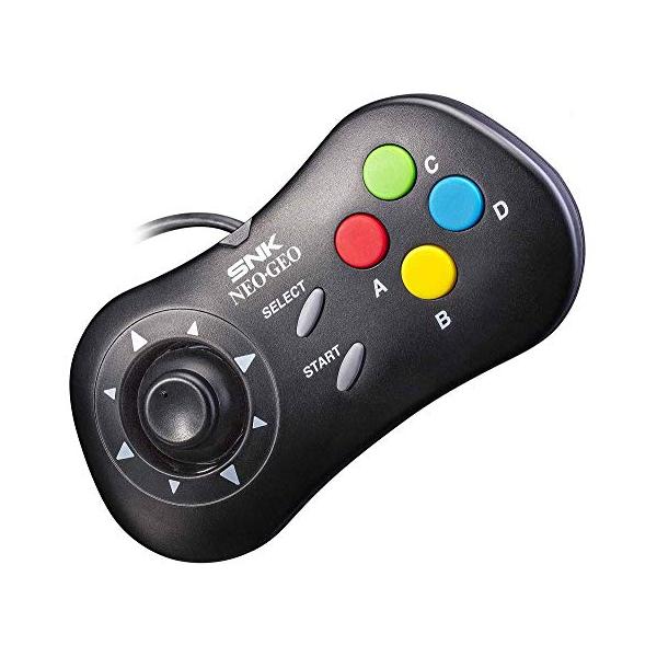NEOGEO mini専用コントローラー。かつてのNEOGEO CDのコントローラ―デザインを再現したNEOGEO mini PAD。対戦や協力プレイを楽しむなら必須のアイテムです。ゲーム:レガシーシステム:ハンドヘルドゲームシステム:NE...