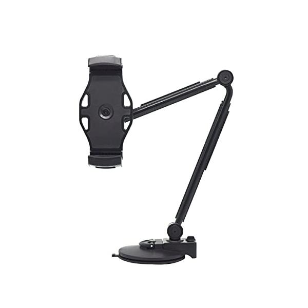デスクワークの凄腕アシスタント 通話 / 撮影 / リモート会議にしっかりサポート まるで手持ち操作感覚 レンチ締め付けで抜群の安定性を誇りタップしても揺れないスタンド 仕事が終わればプライベートへ 豊富なアタッチメント付属で、キッチン/ベ...