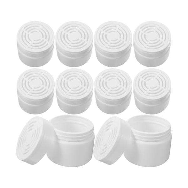 持続的な消臭効果：7*7*6cmの適度なサイズで大容量の芳香剤ボックスは、十分な消臭剤を収納可能。浴室や寝室などの空間で長時間にわたり空気を新鮮に保ちます。多用途で便利なデザイン：浴室だけでなく、寝室、ワードローブ、車内など様々な場所で使用...