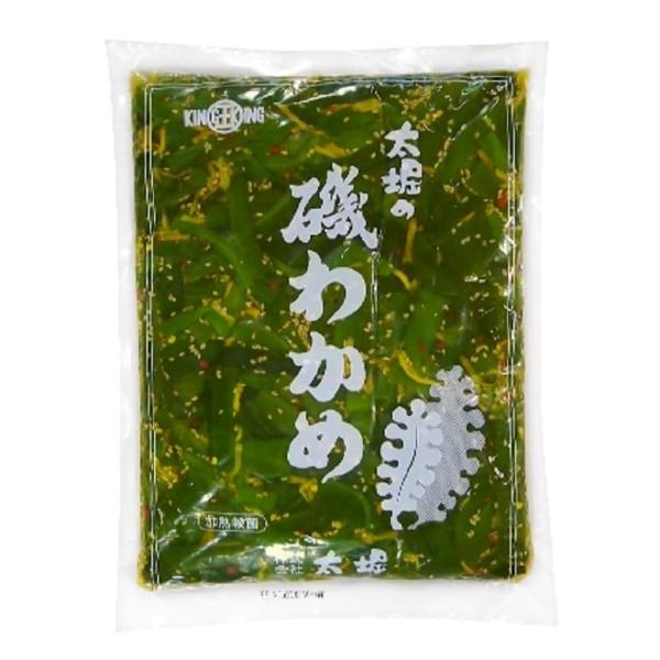 原材料：茎わかめ、生姜、漬け原材料［アミノ酸液、食塩、ごま、調味酢、醸造なめみそ、唐辛子、風味調味料］／調味料(アミノ酸等)、乳酸Ｃａ、保存料 ソルビン酸Ｋ 、酸味料、着色料 黄４、青1 、 一部に小麦・ごま・大豆を含む 商品サイズ(高さx...