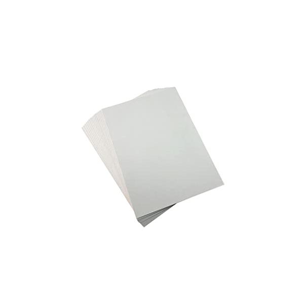 安心の日本製 A4のひとまわり大きいサイズの厚紙(ボール紙) 約306*220mm  0.6mm厚  16枚入 裏も白いので両面使える ツヤ無 /丈夫で曲げても破れにくい 0.6mm厚 書類などの保管や発送の保護に・図画工・POPやプライス...