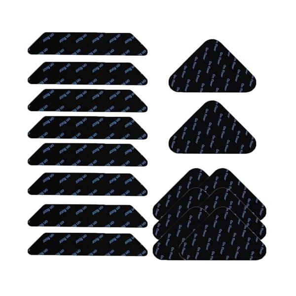 三角形8枚*台形8枚 三角形8枚*台形8枚*8枚の計16枚セットで、小刻みな布から大きな布やカーペットまで対応できます。用途に合わせてハサミで簡単に好きな形や大きさに切ることができます。用途が広いのもメリットです。 メッシュ接着加工 強力な...