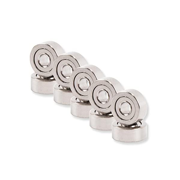 高品質なベアリング：鉄製で、グリースによる潤滑が可能ミニ四駆パーツとして適合：620ZZサイズの玉軸受交換用として便利：10個セットで供給安心の品質保証：MikoMakoブランドの信頼性簡単な取り付け：ミニ四駆に適したサイズと設計おもちゃ:...