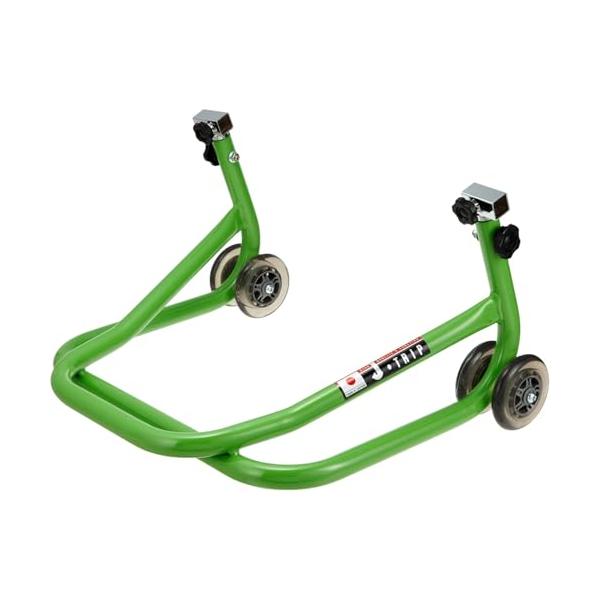 リヤ用バイクメンテナンススタンド※本体のみです 別途スタンド受け等のパーツが必要ライムグリーンJT-125ショートスタンドより50mmワイド車＆バイク:バイク工具・メンテナンス