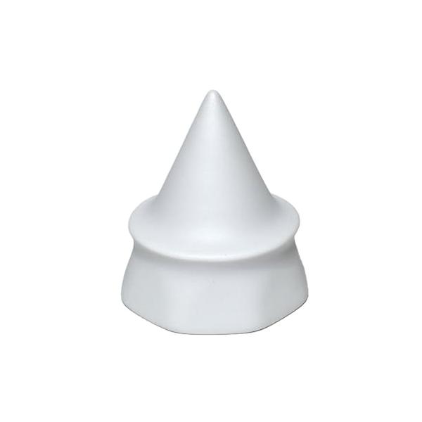 八角状の盛り塩を作るための型です高55mm*径52mm陶器 スヤキ(ツヤ無し)、箱入ホーム&amp;キッチン/仏具・神具/盛り塩用品