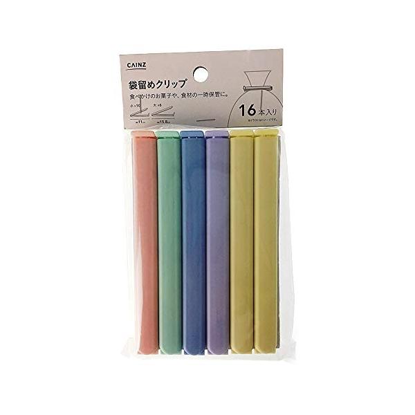 商品説明：食べかけのお菓子や、食材の一時保管に。本体サイズ-幅 cm ：*小 11　*大 15.8内容量：16本(小*10、大*6)材質・素材：ポリプロピレン耐熱温度 * ：100生産国：中国ホーム&amp;キッチン:キッチン用品:保存容器