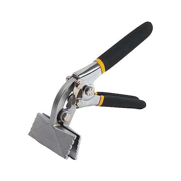 サイズ ストレート型のサイズは80*220ｍｍ、カーブ型のサイズは80*195ｍｍです。このハンドシーマープライヤーは、板金を折り曲げるためのツールです。ストレートとカーブの2種類があります。 スイッチロック機能 クローズドスイッチデザイン...