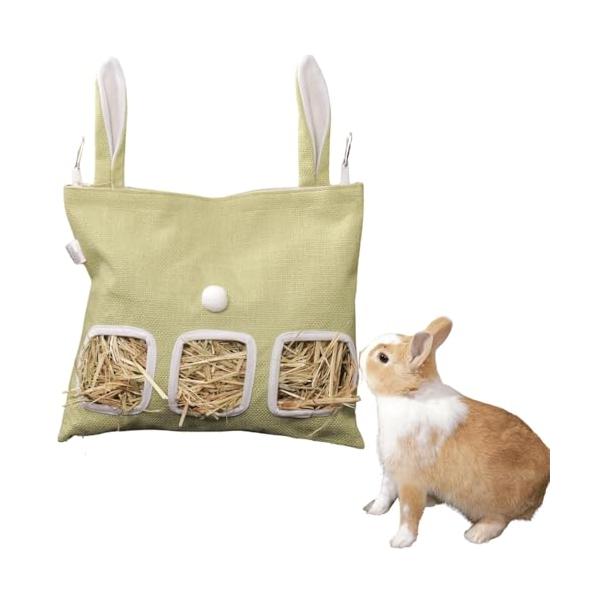 パッケージ内容：干し草バッグ1個をお届けします。干し草を清潔に保ち、ペットの生活を豊かにし、幸せにします。高品質素材：高品質の素材で作られた干し草バッグは軽量で丈夫で、損傷や破れに強いです。ペットの噛みつきや引っかき傷にも強く、寿命を延ばし...