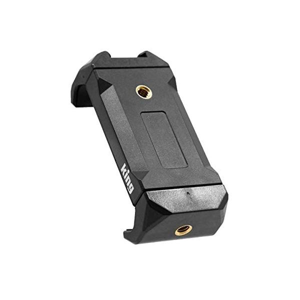 80mm*186mm幅まで使えるためタブレット&amp;スマートフォンの両方に対応。三脚などに簡単に取付けられます。ゲームにもおすすめです。本体の上部にアクセサリーシューが付いており、マイク、ライト、その他の機器を取付けられます。アジャスト...