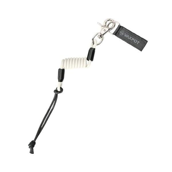 ボード流れによる万が一の事故を未然に防ぐリーシュコードボアシステムのブーツにも対応伸縮性に優れたコンパクトなコイル形状休憩などで着脱する際も操作が簡単なメタルフックスポーツ＆アウトドア:スノーボード:リーシュコード