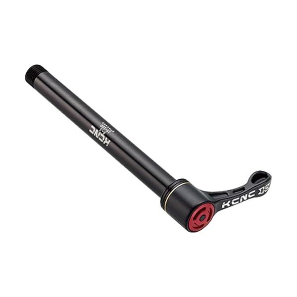 工具不要で確実な固定力を発揮するイージースルーアクスル締め付けは手でレバーを回すだけで工具不要かつ強力な固定力。赤いボタンを押すことで、フレームに合わせてレバー位置をセット。材質:6061 アルミニウム合金参考重量:15x110 53g対応...