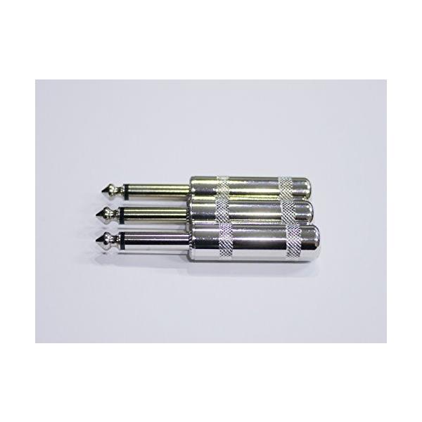 ギターのシールド作成に最適な各種フォンプラグ。コスパ重視の当店オリジナル品。基本的なサイズは純正品同様ですが、やや軽量です。堅牢さや重量感ではオリジナルに劣りますが、通常使用では問題なくプロの現場でもお使い頂いております。モノラルストレート...