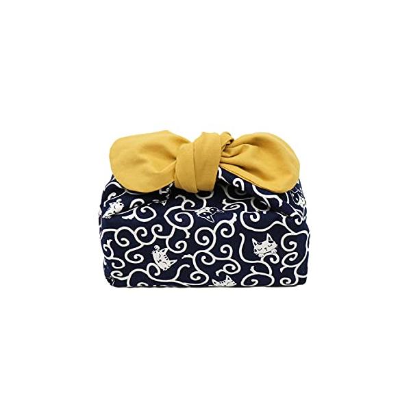 保冷・保温のお弁当袋で、お洗濯が可能です。一般的な保冷保温シートとは違い、裏にカビが生えたりはがれてくることがなく布のような柔らかさがあります。折り目の角が破れることもありません。弁当袋の表布に和柄を使用した、あづま袋風に結ぶタイプです。ス...