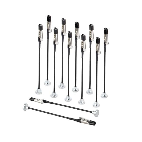 マグネット式塗装棒：マグネット付き塗装棒は金属ベース 別売り に付け、安定感もあり転倒しにくいです。約2.4mmの金属棒で作られ、手触りが良く持ちやすいです。誰でも手にしっくり、ちょうどいい太さで回しやすいです。曲げ可能持ち手：塗装棒は曲げ...