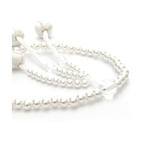 素材:アクリル樹脂サイズ:女性用高級房編み込み房 小田巻梵天ホーム＆キッチン:仏具・神具:数珠