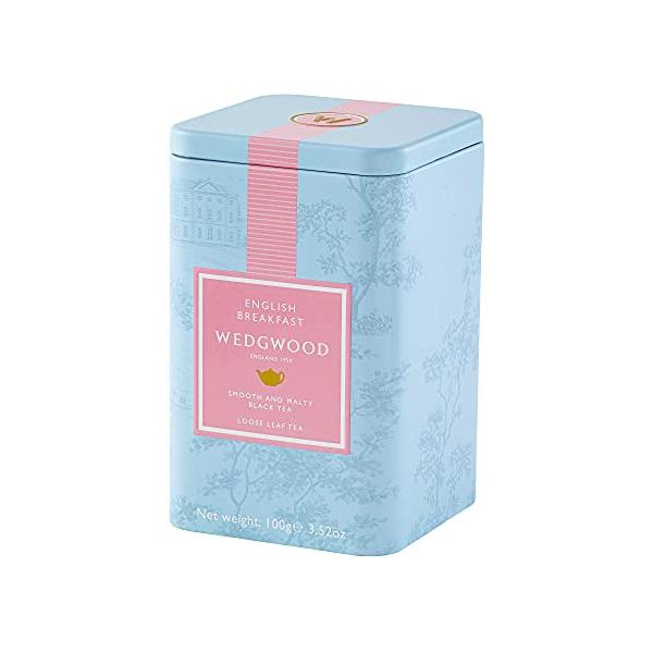 なめらかで香りの良いアッサムとセイロンのブレンド美しい琥珀色が印象的ストレート又はミルクティーがおすすめ可愛らしい水色のパッケージ缶食品・飲料・お酒