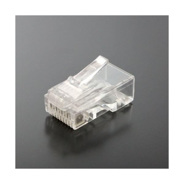 入数:10個プラグ形状:RJ45プラグ 8極8芯 単線/撚り線共用 3μ金メッキカテゴリ6(CAT6)対応RoHS指定対応/ゴミの少ないエコ簡易パッケージ家電＆カメラ:電話機・FAX:電話機・FAX用アクセサリ:モジュラケーブル