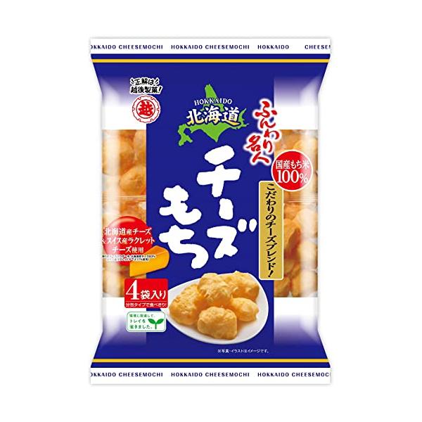 原材料:植物油脂 国内製造 、もち米 国産 、チーズシーズニング チーズパウダー 北海道産チーズ使用 、食塩、ぶどう糖、砂糖、その他 、チェダーチーズパウダー/トレハロース、調味料 アミノ酸等 、着色料 カロチノイド 、乳化剤、香料、 一部...