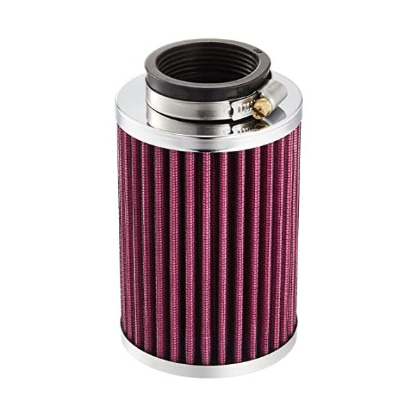 適合車種:汎用利用可能車種(代表例):FNO,MC34-1000001*1599999 等全長:150mmフィルター径:φ87※装着にはキャブレターセッティングが必要です定番の円筒スタイルのフィルターです吸気効率の向上は勿論、ドレスアップア...