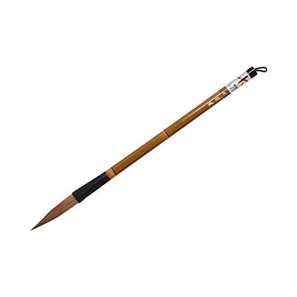 25.7cm*1.2cm穂径(約)11mm/穂長(約)54mm/全長(約)25.7cmやや硬め、楷書・行書向き穂首材質:天尾、羊毛、狸毛、馬毛、豚毛3号太筆塗木軸文房具・オフィス用品:学用品:書道用具:書道筆