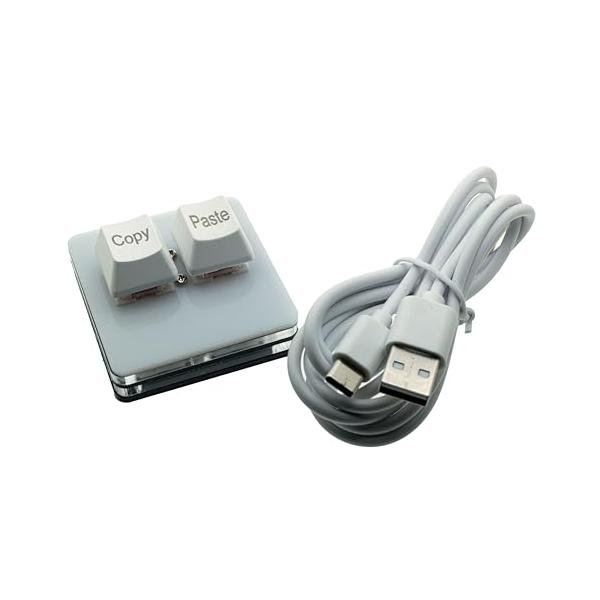 キー配列：COPY/PASTEUSB接続：USBA-Type-C赤軸スイッチパソコン・周辺機器