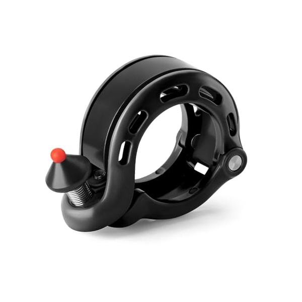 澄んだ音色  様々な材質で構成されていて、鈴の音は100dbまで出すことができて、指でレバーを下に引くことで簡単に耳障りなく爽やかな音を鳴らすことができてとても便利です。大音量は音質が良くて喧騒に溢れた車の多い通りでもしっかりと音が届きます...