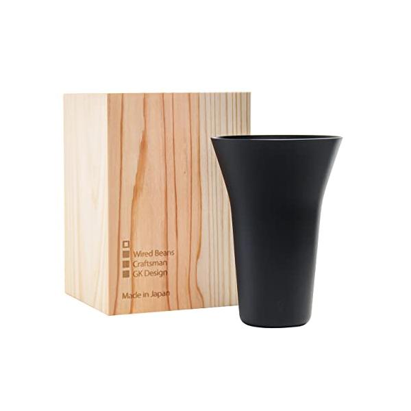 生涯補償付き(破損しても交換可能/条件有) 日本の職人手づくり(職人:田島硝子/東京都江戸川区)口径約90mm 高さ約126mm 満水容量:約360ml 本体重量:80g前後/個(個体差有)国産杉箱入り(約長さ157*幅110*高さ113m...