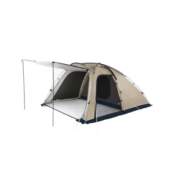 *フライシート:ポリエステル(耐水圧 3,000mm、撥水加工、防水シームシール加工、UPF50*、裏側シルバーコーティング、難燃加工)*インナーテント:ポリエステル(耐水圧 500mm、撥水加工) *フロアー:ポリエステル(耐水圧 5,0...