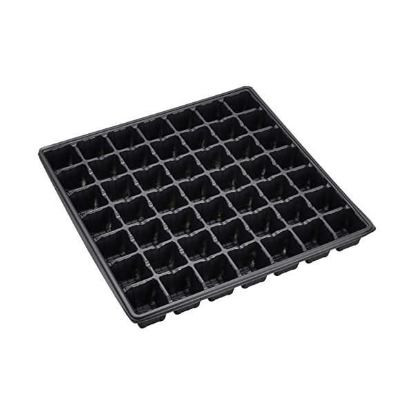 外寸:285*285*35mmセル数(列数):49(7x7)セルサイズ:36.7x36.7mm、底穴寸法:7mm入数:10枚材質:PSPPDIY・工具・ガーデン/ガーデン/農業・園芸用資材/苗箱