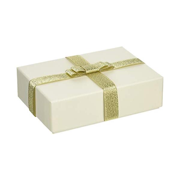 リボン付きギフトボックス文房具・オフィス用品:ラッピング材:ギフトボックス